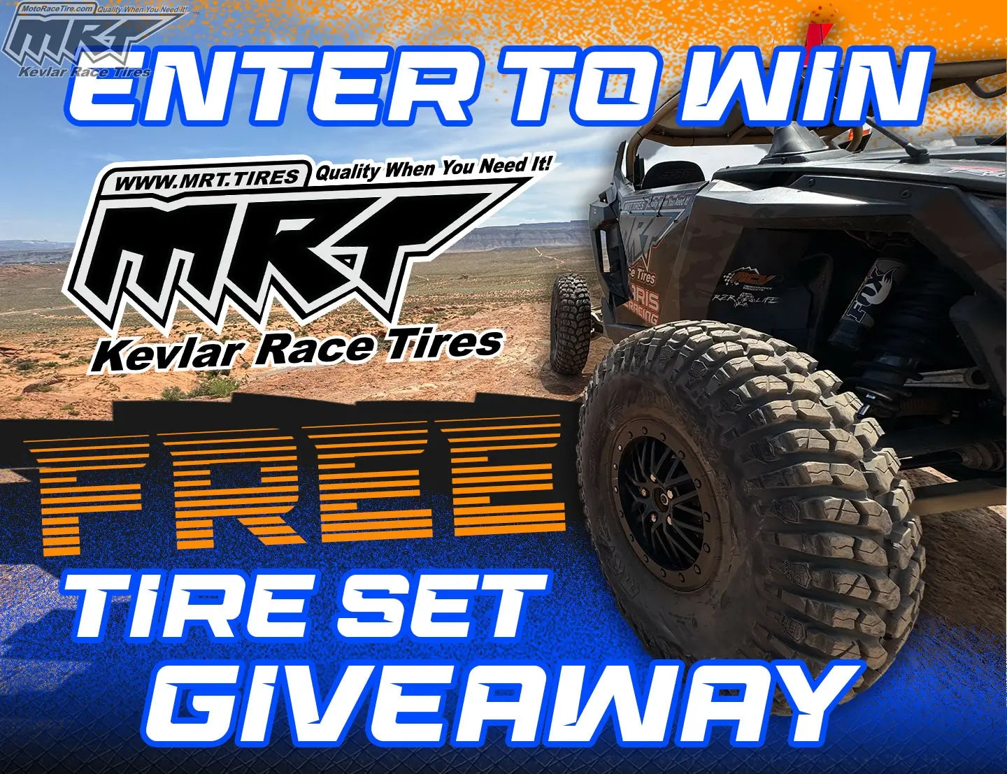 Enter to Win a FREE Set of MRT Tires