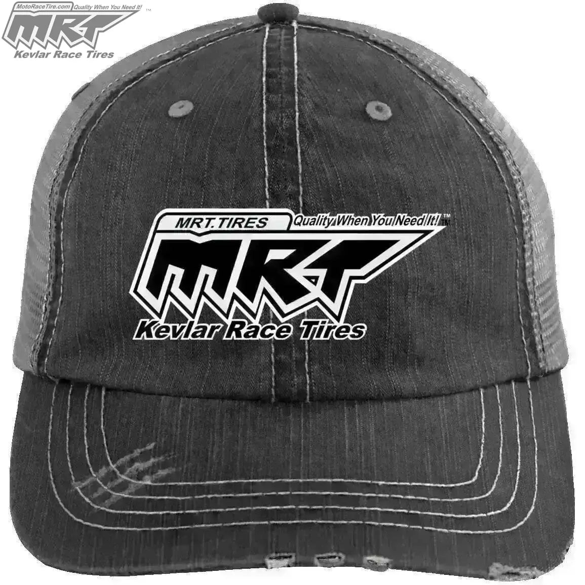 MRT Distressed Unstructured Trucker Cap - MRT Tires
